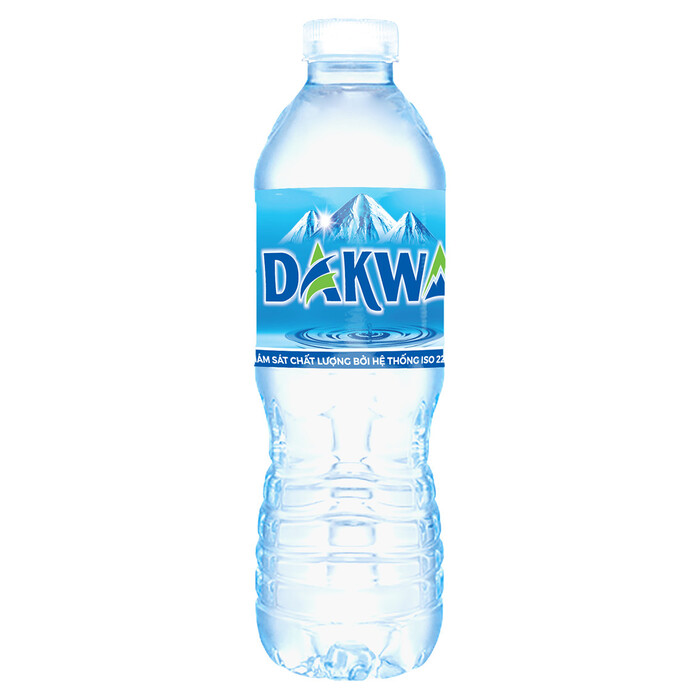Lốc 12 chai – Nước uống thanh khiết đóng chai Dakwa – Chai 1,5L – DAKLIFE